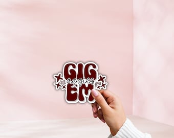 Texas A&M Sticker Pack - Etsy