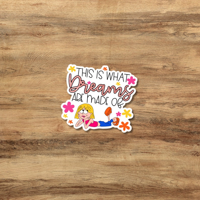 Lizzie Mcguire Sticker Cute Sticker Glossy Sticker - Etsy