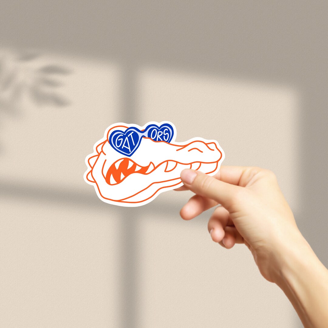 Florida Sticker Gators Sticker SEC Glossy Sticker Waterproof Sticker ...