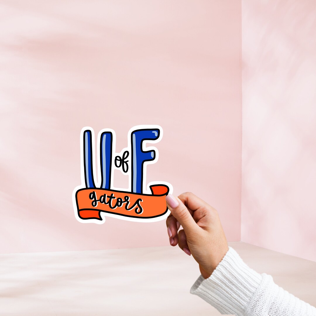 Florida Sticker Gators Sticker SEC Glossy Sticker Waterproof - Etsy