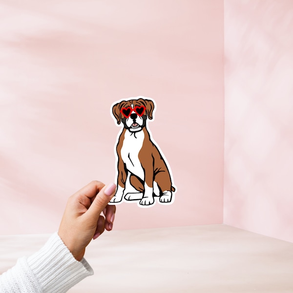 Boxer Sticker - Etsy