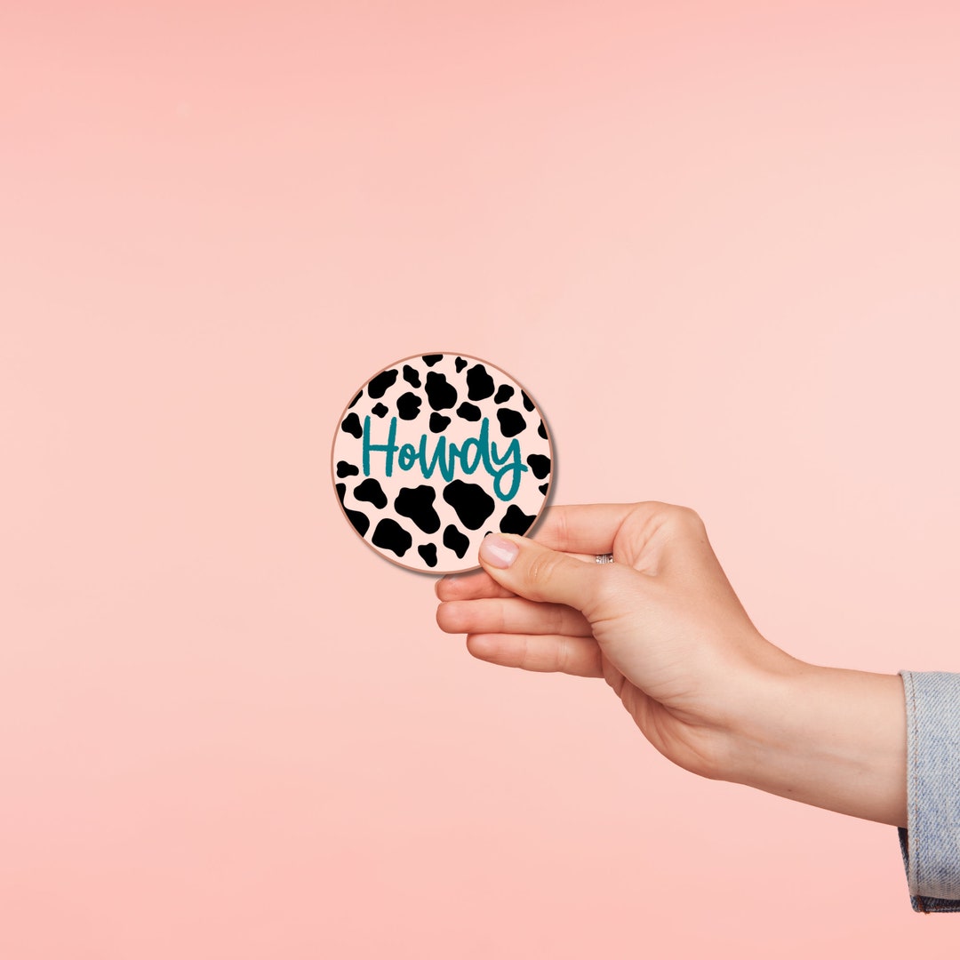 Howdy Sticker | Cute Sticker | Western Sticker | Glossy Sticker ...