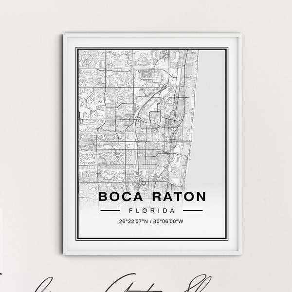 Boca Raton Wall Art - Etsy