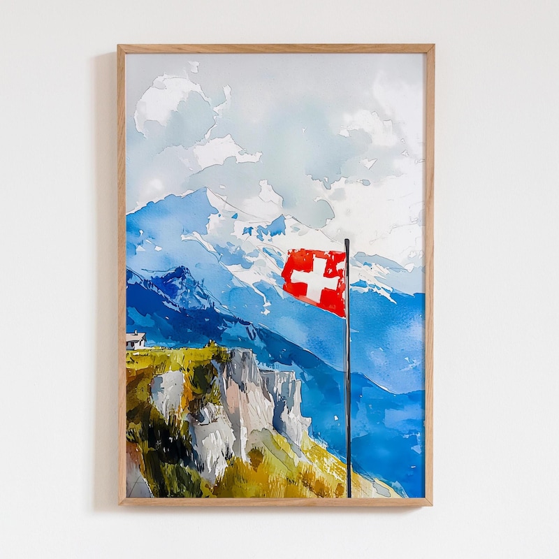 Swiss Flag - Etsy