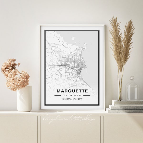 Marquette Michigan - Etsy