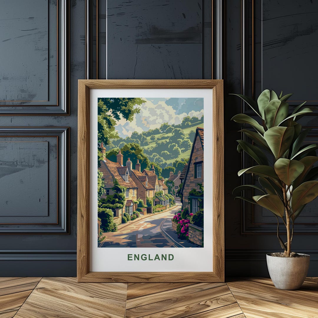 English Village Country Decor - Rustic England Countryside Travel ...