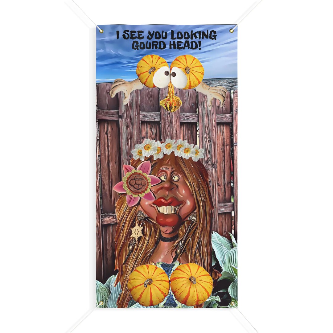 See You Looking Vinyl Indoor Outdoor Sarcastic Unique Matte Banner ...