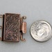 Antique Copper Box Clasp, 3 Strand - Etsy