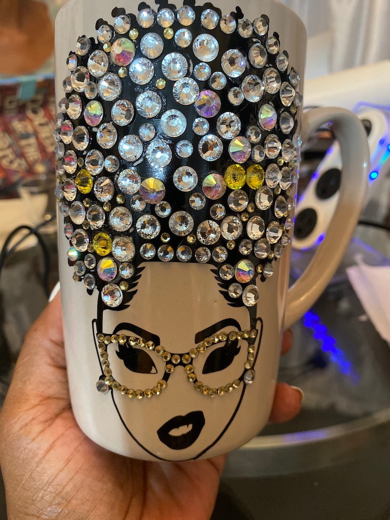 Afro Bling Mugs | Etsy