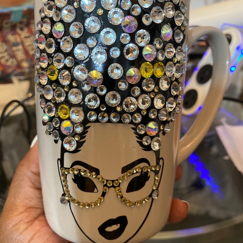 Afro Bling Mug - Etsy