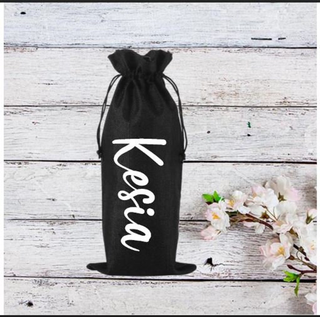 Personalized Wine Bags - Etsy