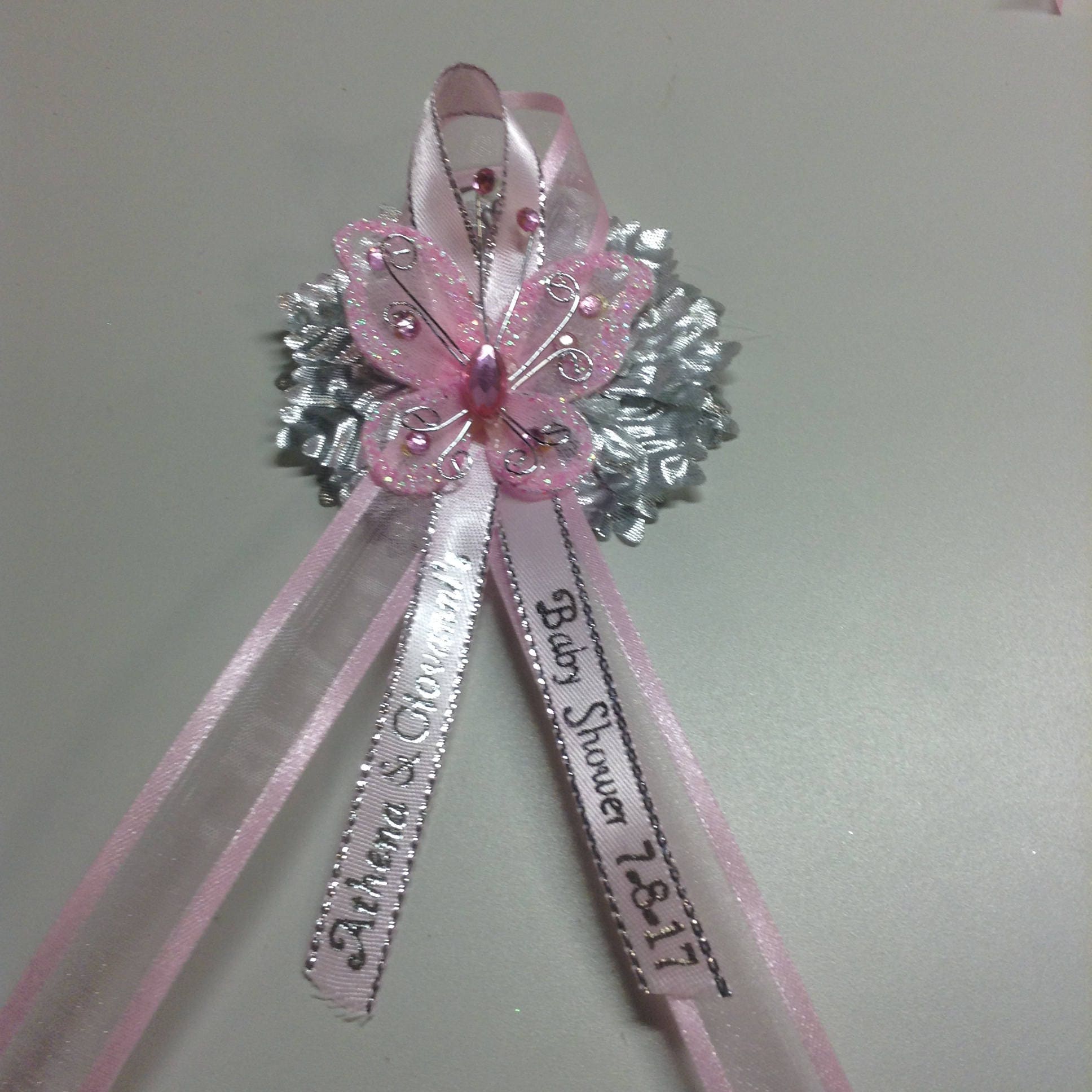 Butterfly Capias With Personalized Ribbons - Etsy