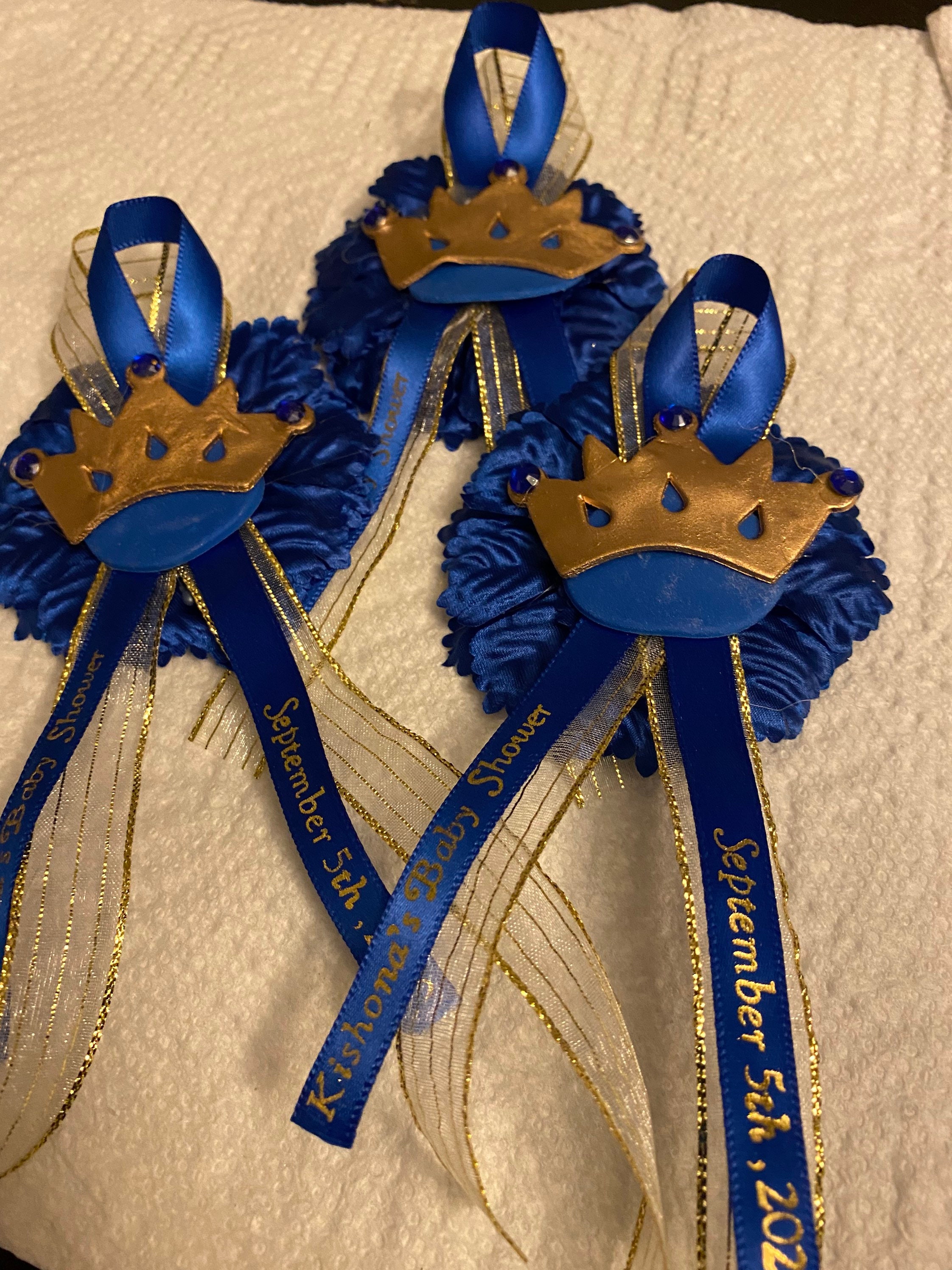 Royal Crown Baby Shower Capias | Etsy