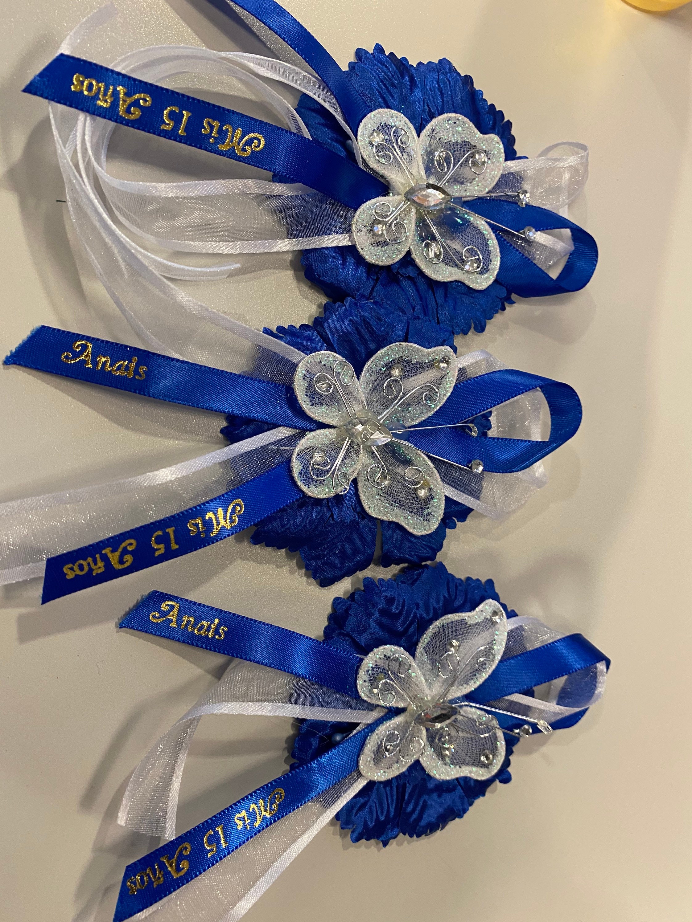 Butterfly Capias With Personalized Ribbons - Etsy