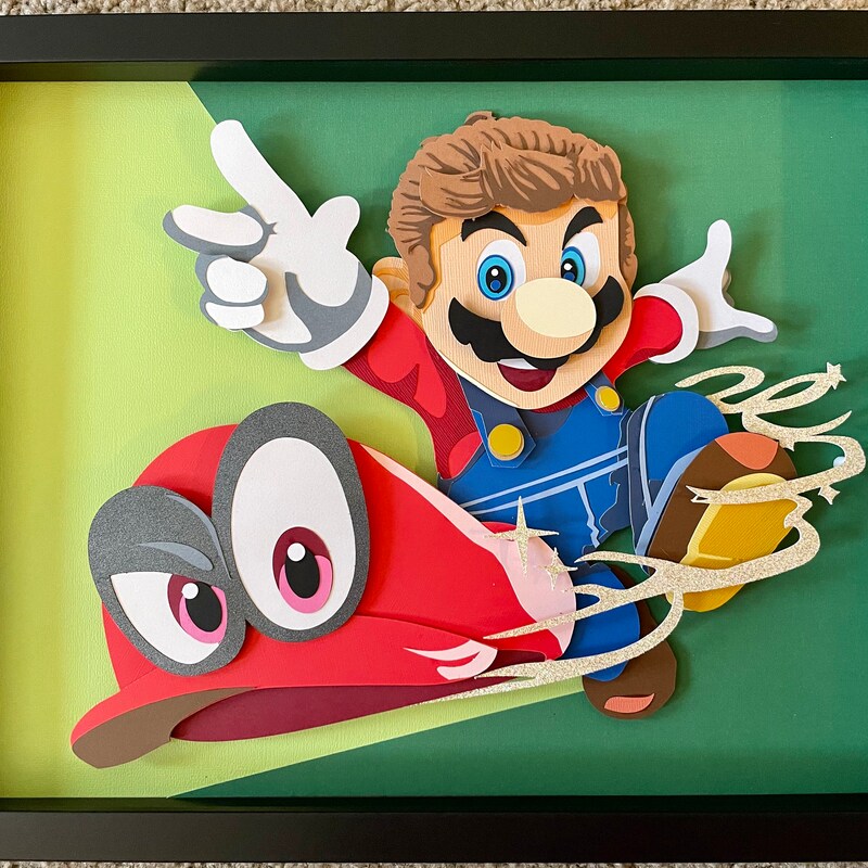 Mario Odyssey - Etsy
