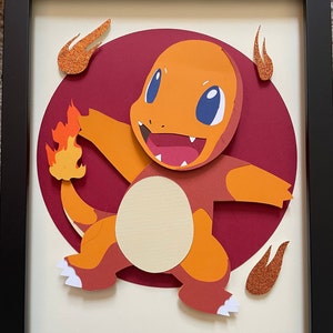 Any Pokémon 8x10 Shadow Box - Etsy