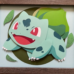Any Pokémon 8x10 Shadow Box - Etsy