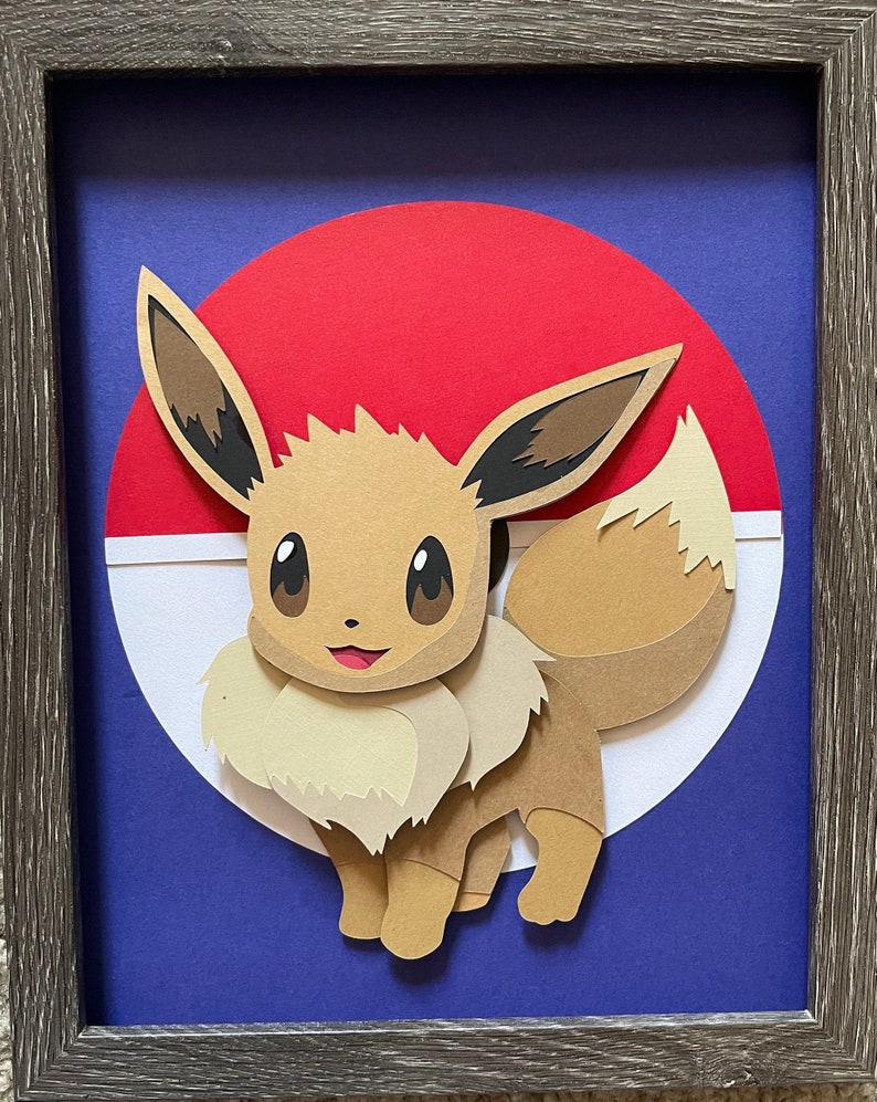Any Pokémon 8x10 Shadow Box - Etsy