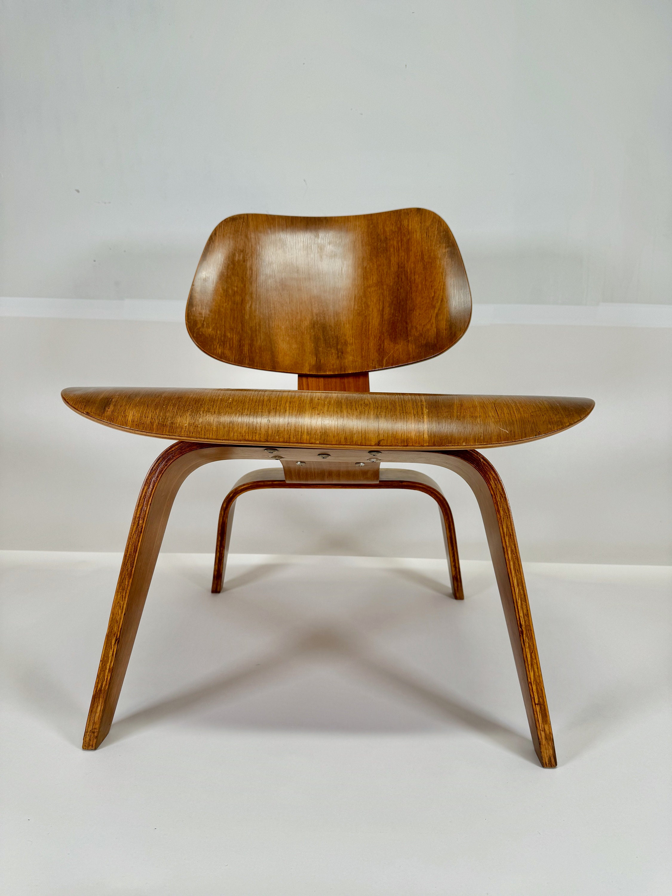 Early Eames LCW by Evans for Herman Miller in Walnut Etsy