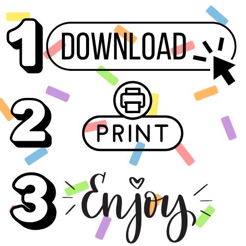 Happy Fall Banner: Printable Hand-painted Style Party Decor (PDF & JPEG ...