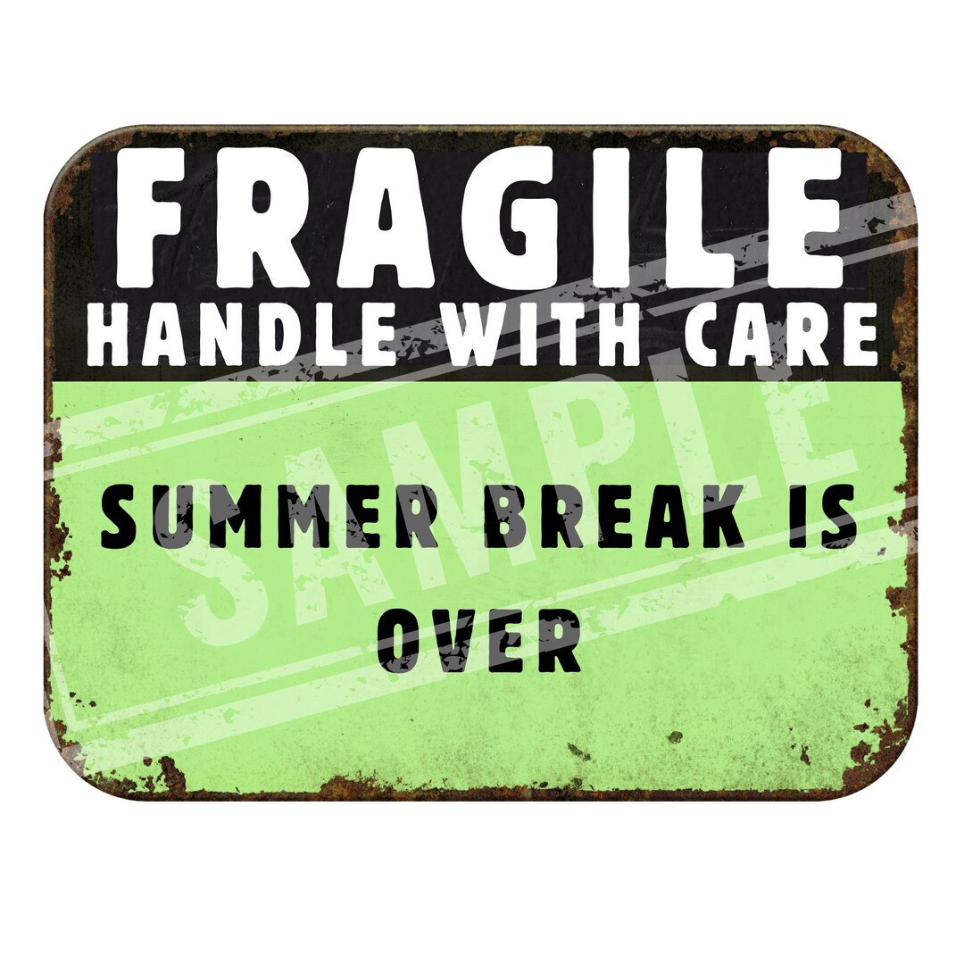 Fragile Handle With Care PNG: Teacher Back-to-school Shirt Design ...