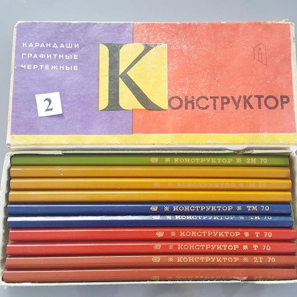 Ussr Pencils - Etsy