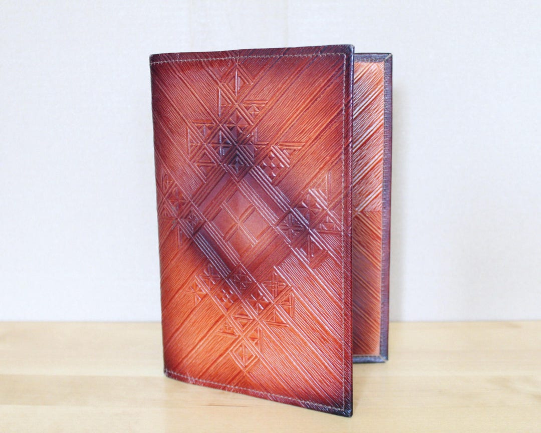 BOOK COVERS Latvian Vintage/ Leather Book Covers With Ornamental ...