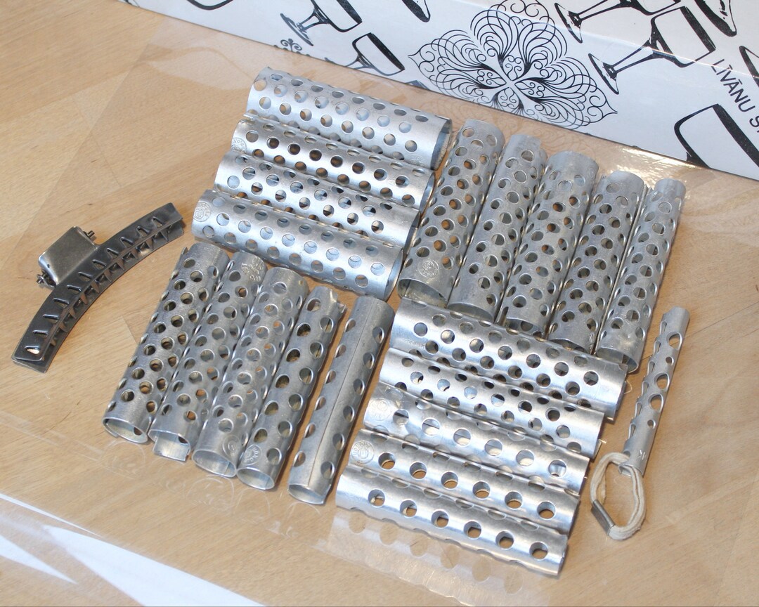 20 HAIR CURLERS Vintage/ Hair Pin & 20 Hair Curlers Different - Etsy