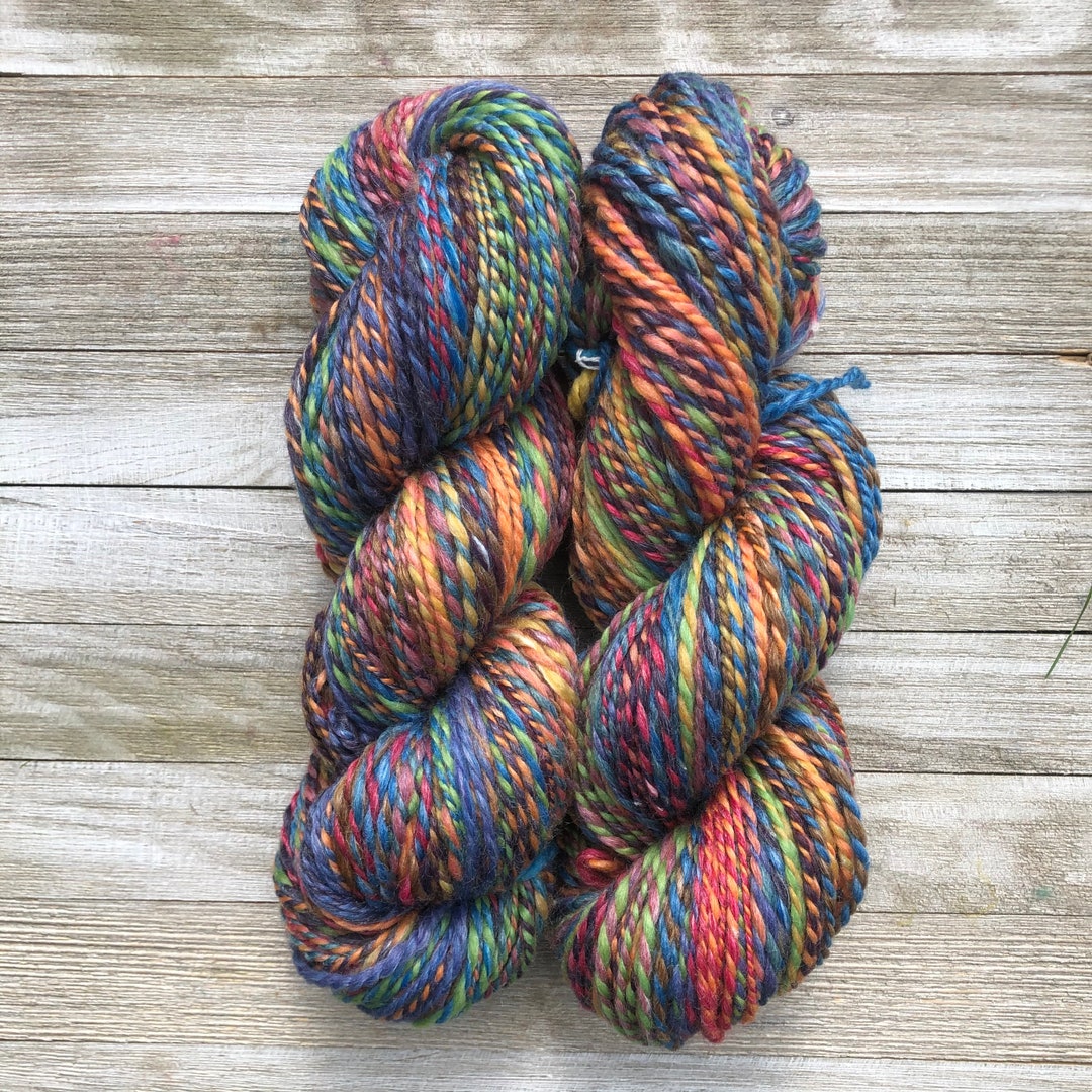 Merino and Tussah Silk Multi Color - Etsy