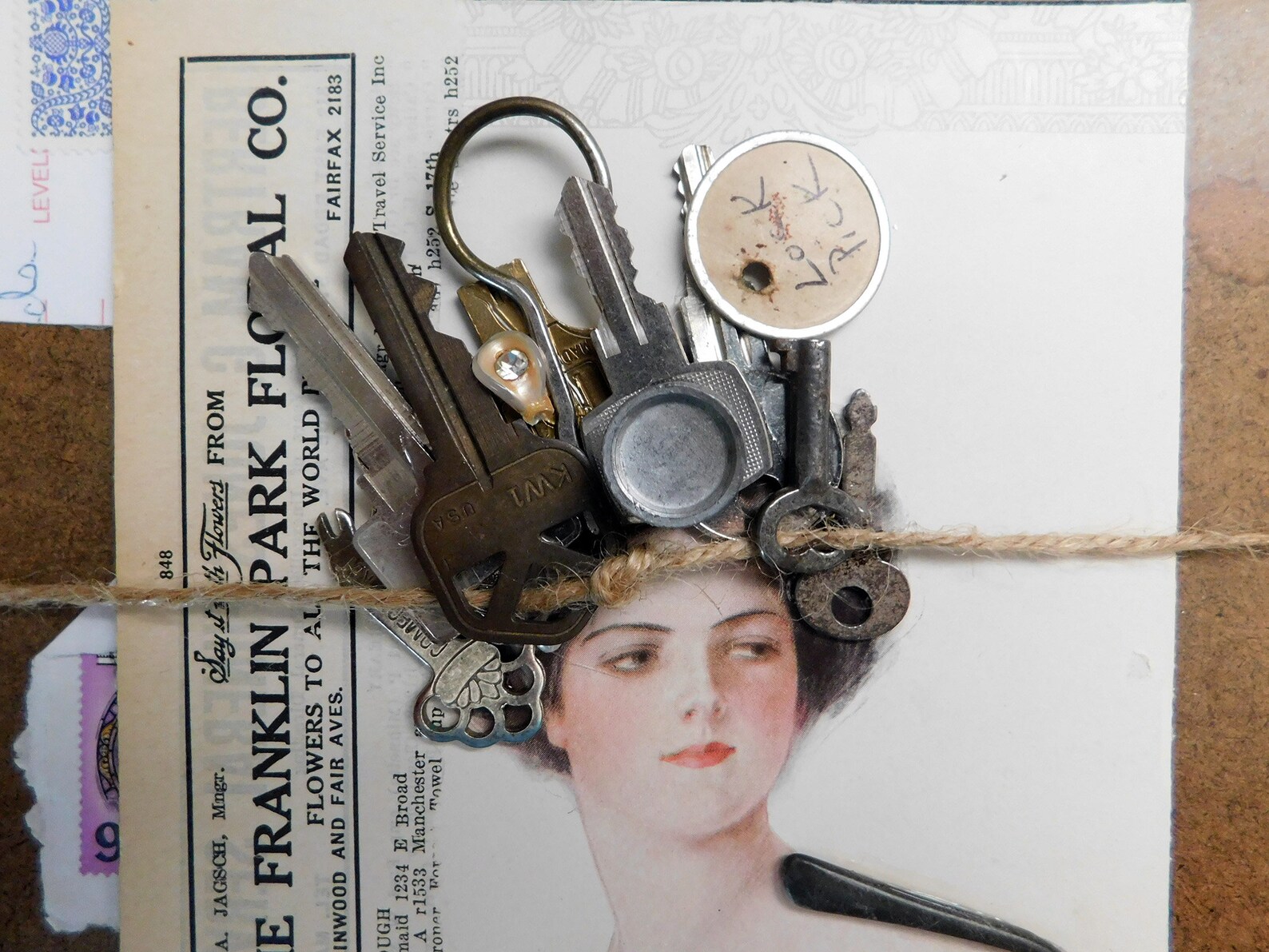 Whimsical Reclaimed Eco-friendly Curiosity Cabinet Assemblage Upcycled ...