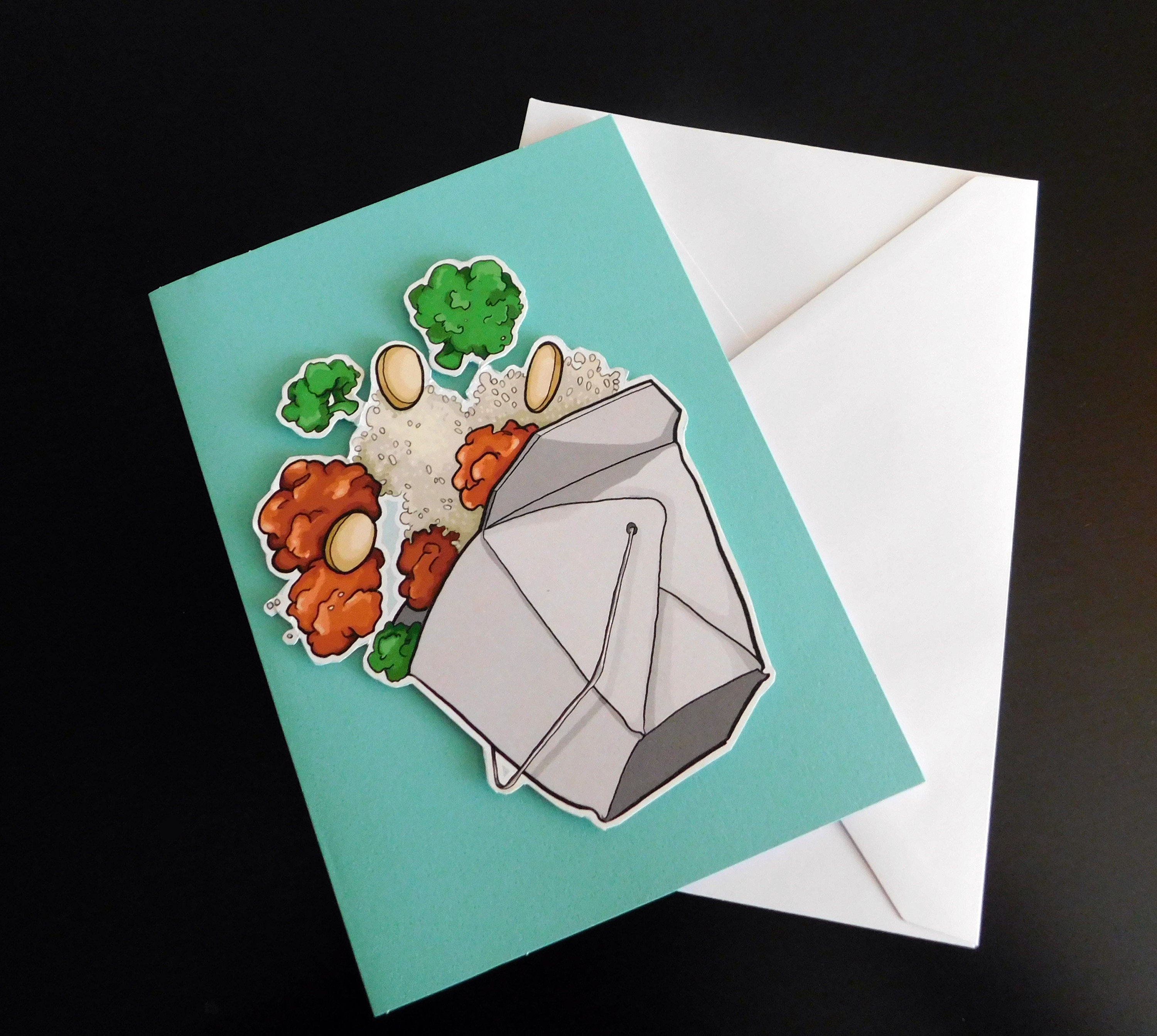 Blank All Occasion Food Greeting Cards Set of 7 - Etsy