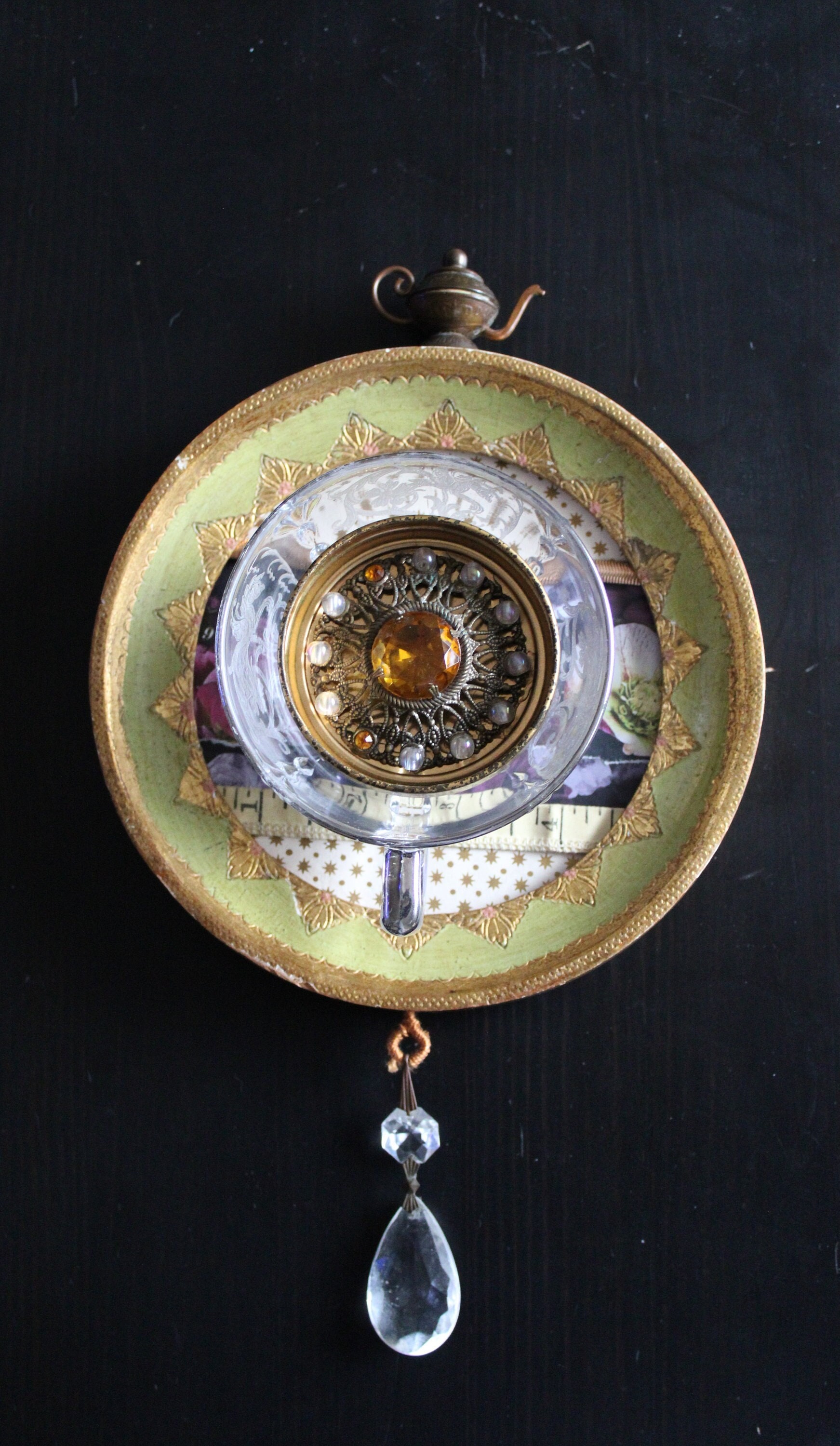 Assemblage Wall Art Found Object Teacup Vintage Collage - Etsy