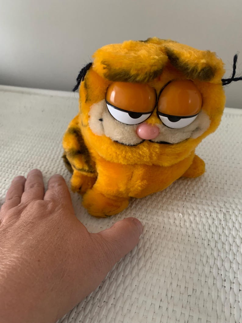 Vintage Plush 1981 Garfield Stuffed Figure - Etsy