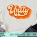 Unity SVG PNG Retro Style Print Sub Cut Files - Etsy