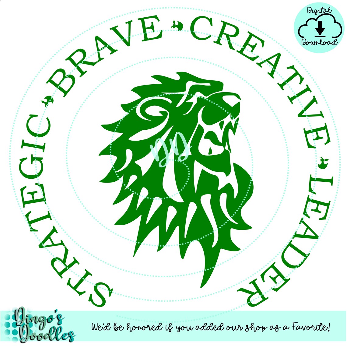 Isibindi Character Traits Lion SVG PNG Print Sub Cut Files - Etsy