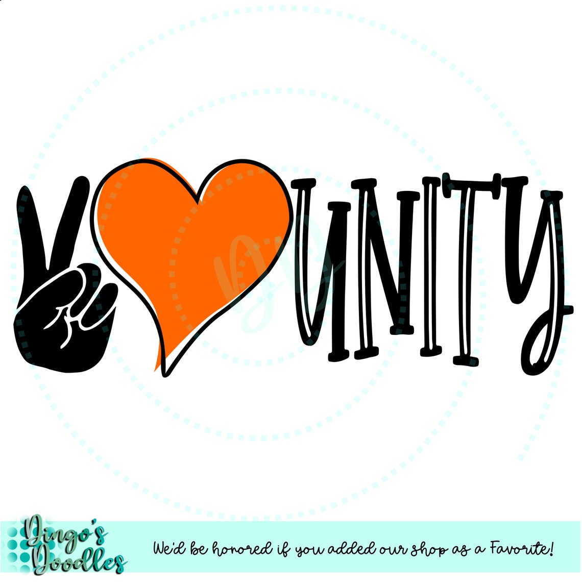 Peace Love Unity SVG PNG Anti-bullying Peacehand Heart - Etsy