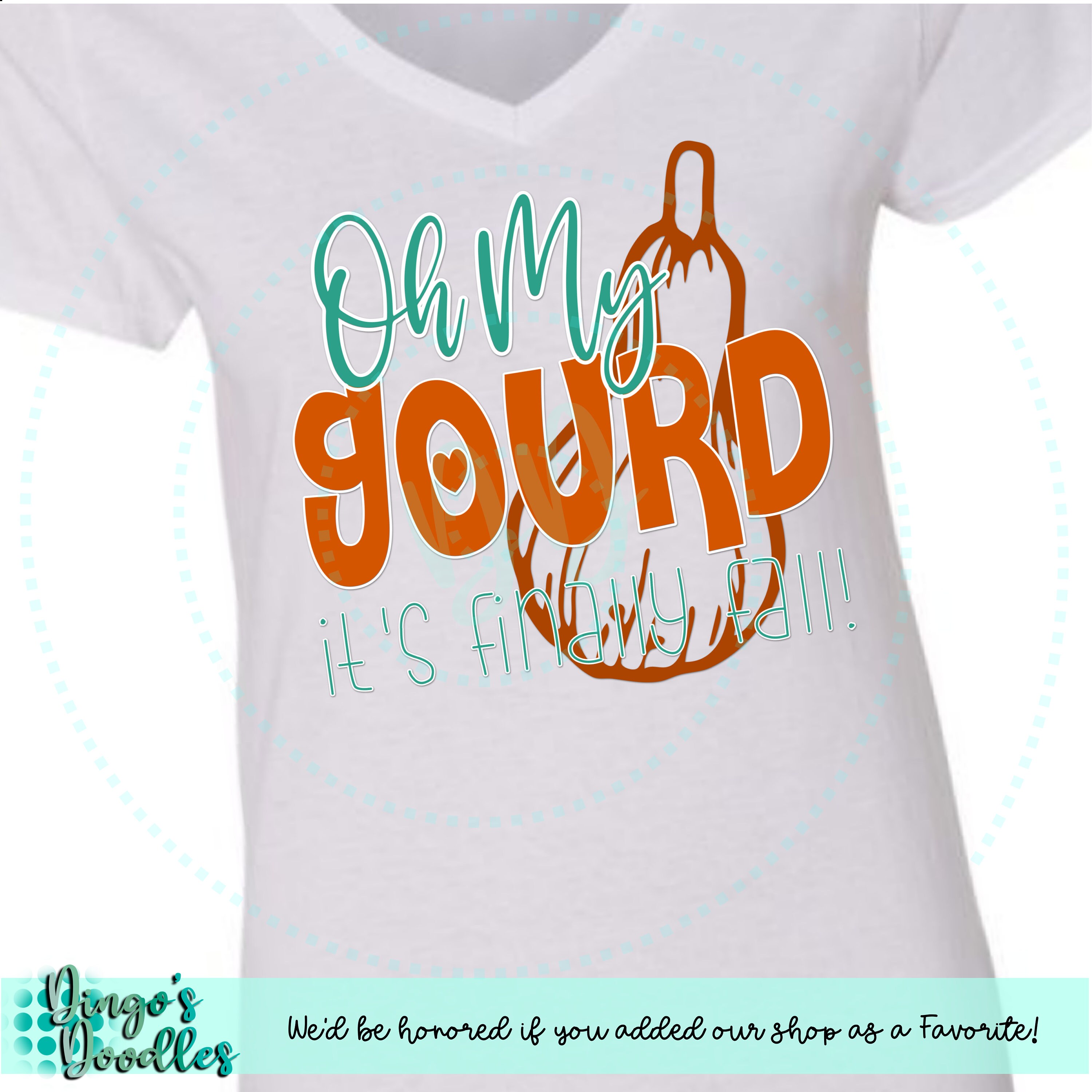 Oh My Gourd It's Finally Fall! SVG PNG - Etsy