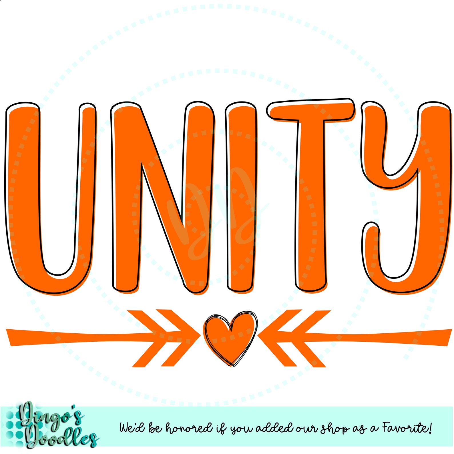 UNITY SVG PNG Arrows and Heart Anti-bullying - Etsy