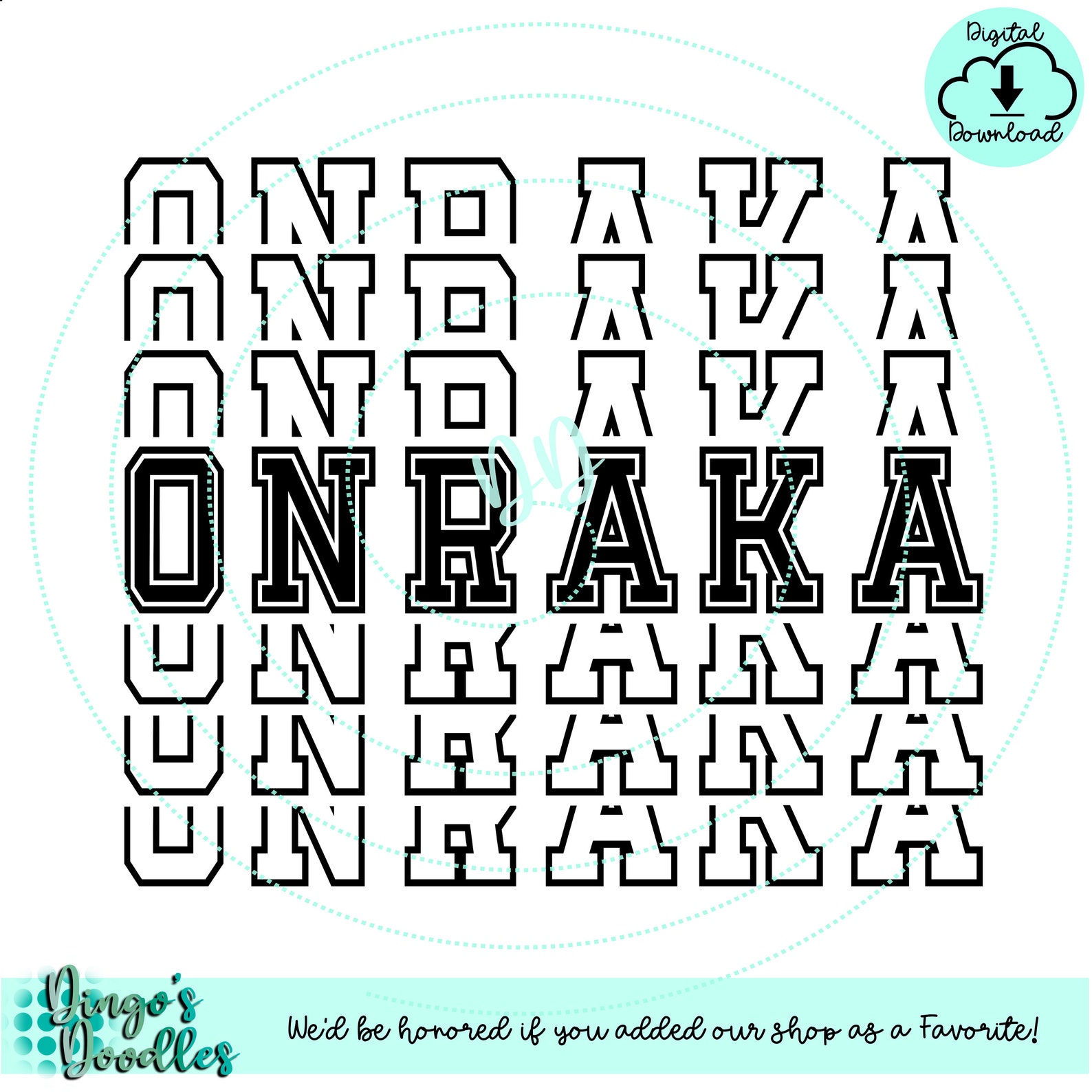Onraka House Bundle Set SVG PNG Print Sub Cut Files - Etsy