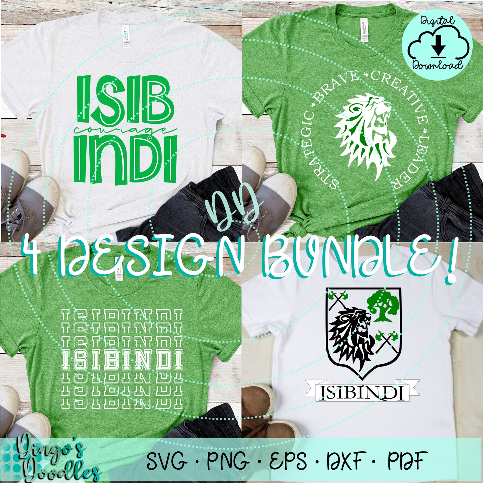 Isibindi House Bundle Set SVG PNG Print Sub Cut Files - Etsy