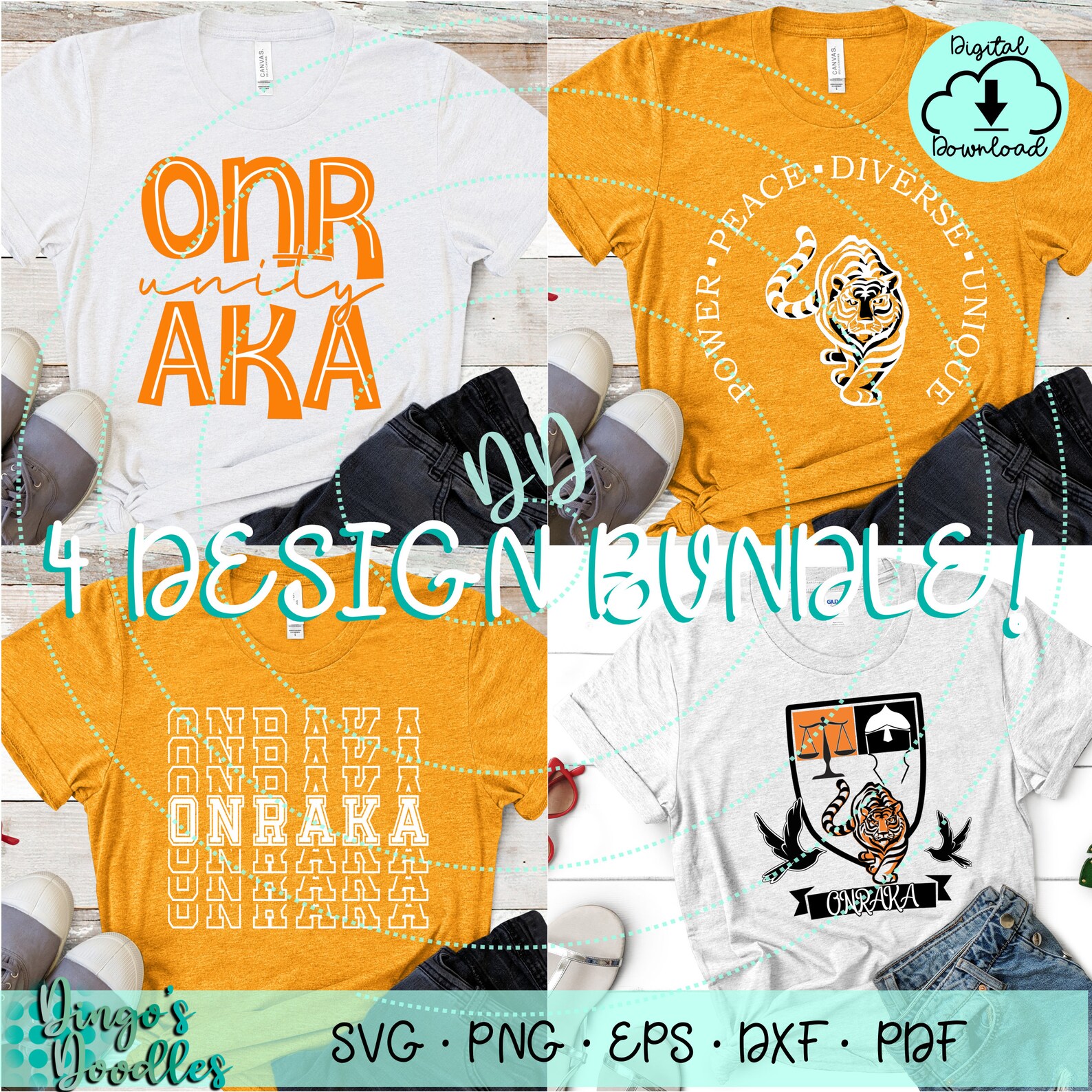 Onraka House Bundle Set SVG PNG Print Sub Cut Files - Etsy