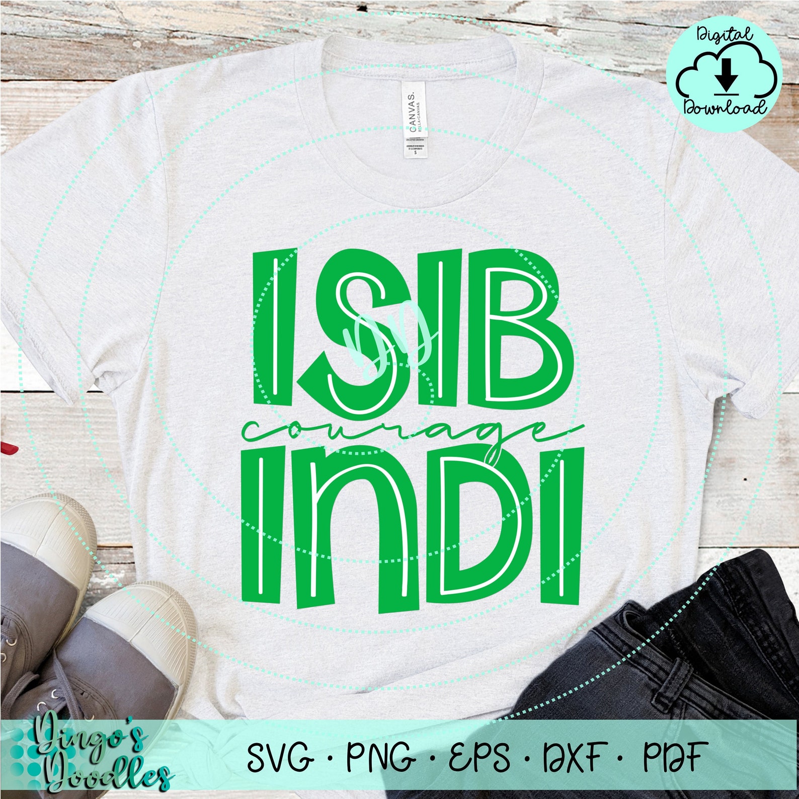 Isibindi Courage SVG PNG Print Sub Cut File - Etsy
