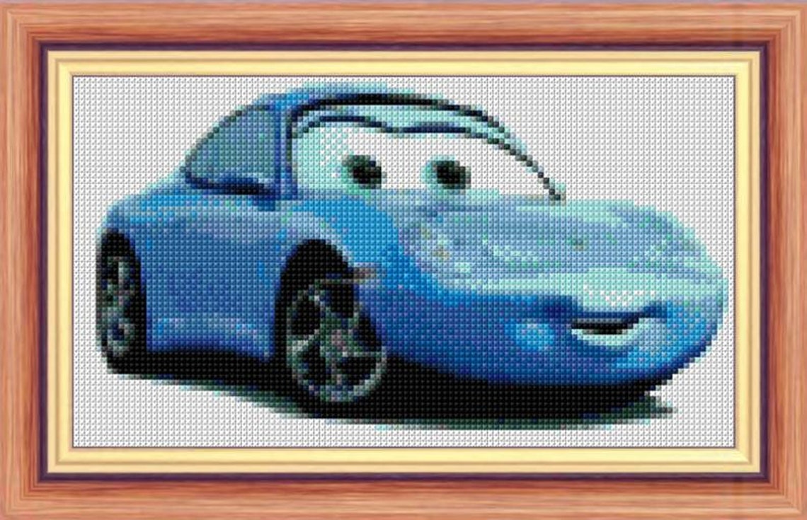 Cars 2 Heroes Cross Stitch Pattern Cars 2 Pattern Cars 2 Cross | Etsy
