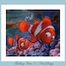 Finding Nemo 3 Cross Stitch Pattern Nemo Cross Stitch DIY Nemo Finding ...