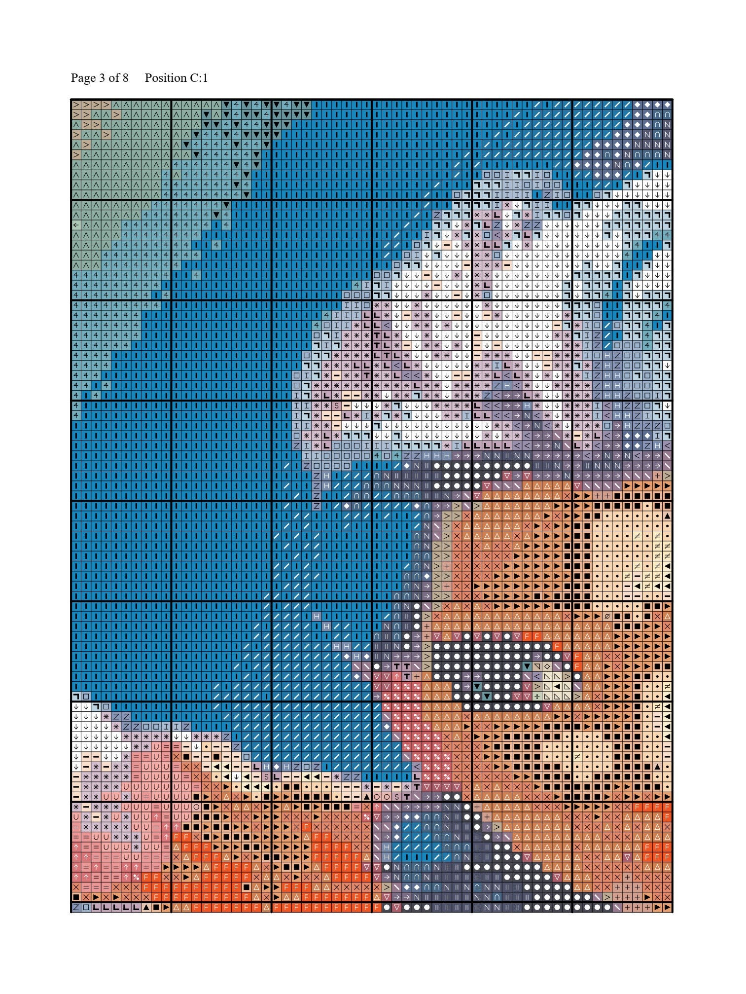 Elsa Rainbow Cross Stitch Pattern Frozen Cross Stitch Elsa - Etsy