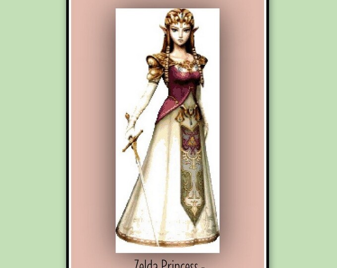 Zelda Cross Stitch Pattern Pdf Format - Etsy Canada