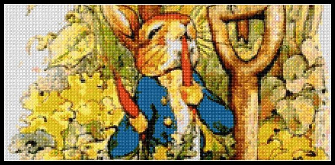 Peter Rabbit 1 Cross Stitch Pattern Cross Stitch Peter - Etsy