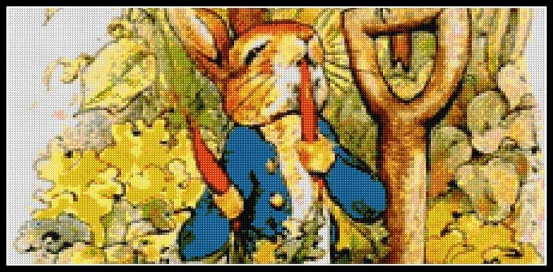Peter Rabbit 1 Cross Stitch Pattern Cross Stitch Peter - Etsy