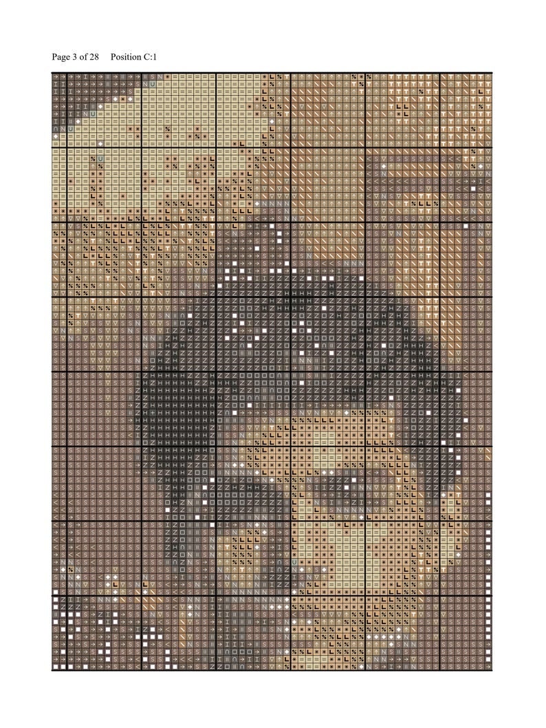 Shadowhunters Cross Stitch Pattern Shadowhunters Pattern - Etsy