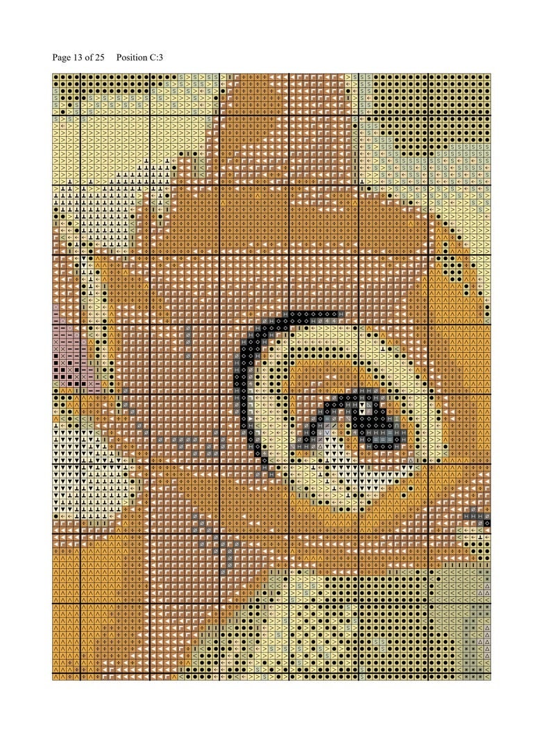 Bambi 4 Cross Stitch Pattern Bambi Cross Stitch Pattern Tale - Etsy